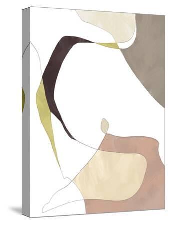 'Whispering Lines - Tangle' Stretched Canvas Print - Lisa McCandless ...