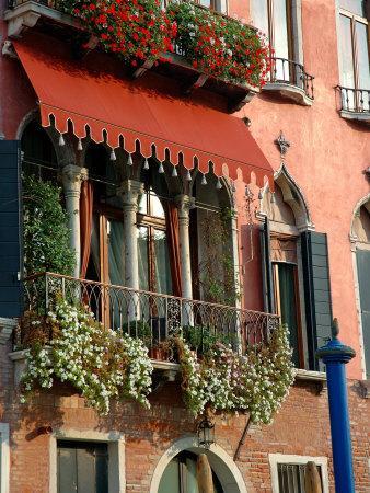 Villa Balcony, Venice, Italy Photographic Print - Lisa S^ Engelbrecht ...