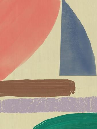 Geometric Shapes and A Pastel Color Palette Giclee Print - Little Dean ...
