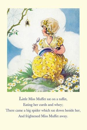 'Little Miss Muffet' Art Print | Art.com