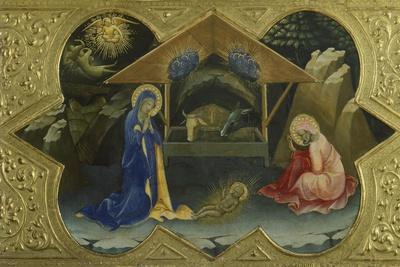 'Nativity, Scene from Predella of Coronation of Virgin' Giclee Print ...