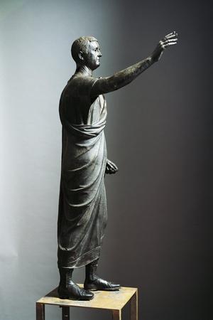 'Lost Wax Cast Bronze Statue of Orator' Giclee Print | Art.com