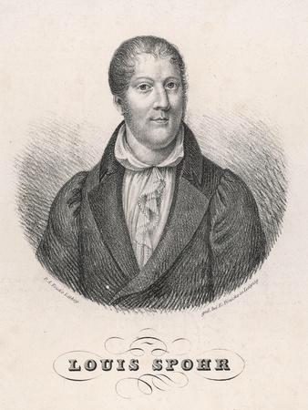 Louis Spohr, German Musician Art Print | Art.com