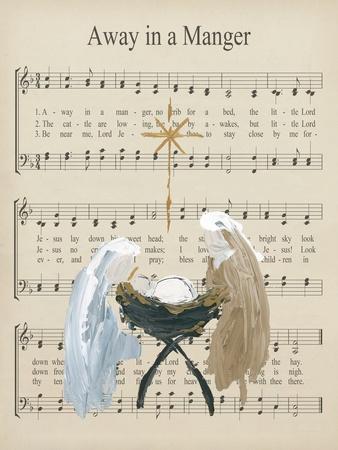 Away In A Manger Art Print - Lucille Price | Art.com