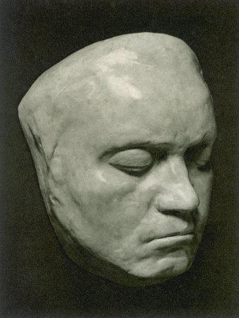 'Ludwig Van Beethoven Mask Of The German Composer (42 Years ...