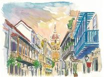 'Christiansted St Croix Colonial Street Scene US Virgin Islands II' Art ...