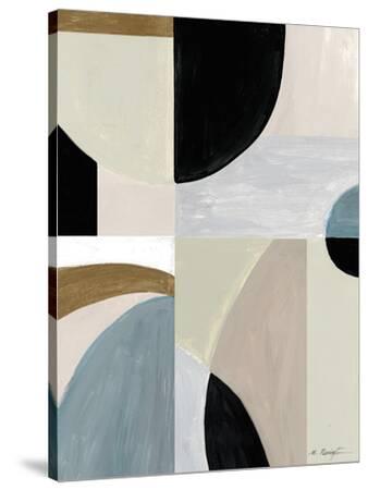 Curved Vision - Shapes Stretched Canvas Print - M. Remington | Art.com
