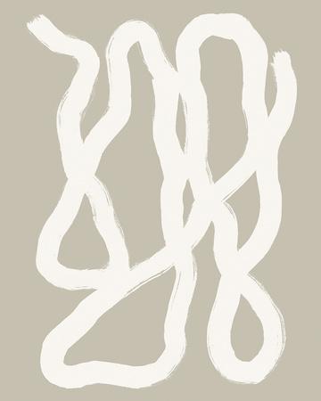 'Naive Lines - Cross' Giclee Print - Maja Gunnarsdottir | Art.com