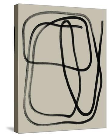 'Naive Lines - Loop' Stretched Canvas Print - Maja Gunnarsdottir | Art.com