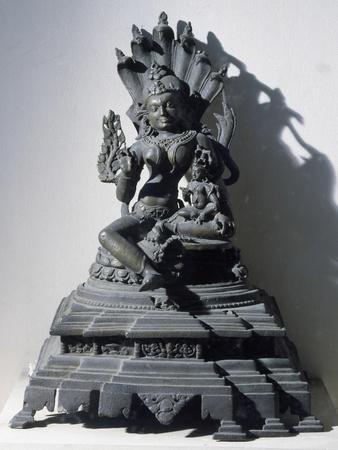 'Manasa, Goddess of Snakes, Sculpture from Bengal, India' Giclee Print ...