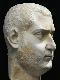 'Marble Head of Emperor Decimo Celio Balbinus, 238 Ad, Profile View ...