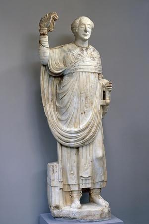 'Marble Statue of Proconsul Stefanos, 6th Century' Giclee Print | Art.com