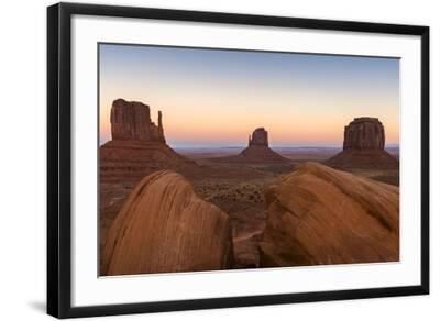 The Mittens, Monument Valley, Navajo Tribal Park, Arizona Framed ...
