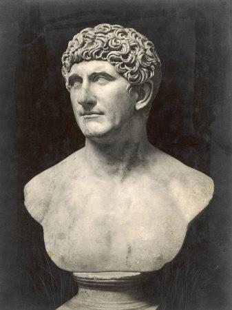 'Marcus Antonius (Mark Anthony) Roman Statesman and Triumvir: Portrait ...