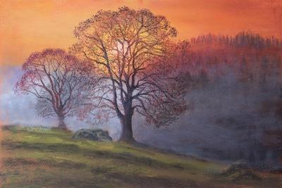 'Autumn Mists' Giclee Print - Margo Starkey | Art.com