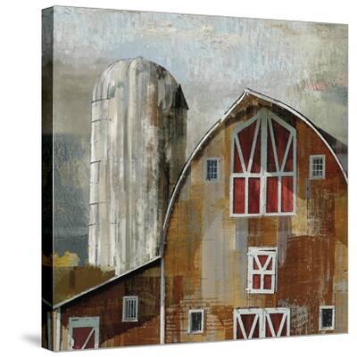 'Long Barn - Silo' Stretched Canvas Print - Mark Chandon | Art.com