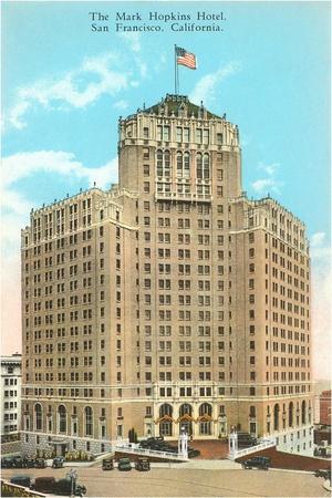 Mark Hopkins Hotel, San Francisco, California Art Print | Art.com