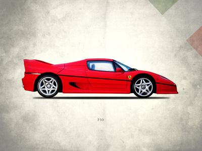 Ferrari F50 Art Print - Mark Rogan | Art.com