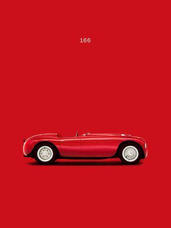 'VW Ferrari 166' Art Print - Mark Rogan | Art.com