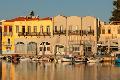 'Venetian harbor, Rethymno, Crete, Greek Islands, Greece, Europe ...