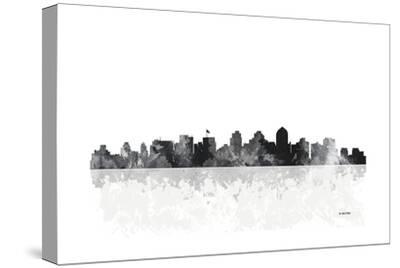 'San Diego California Skyline' Stretched Canvas Print - Marlene Watson ...