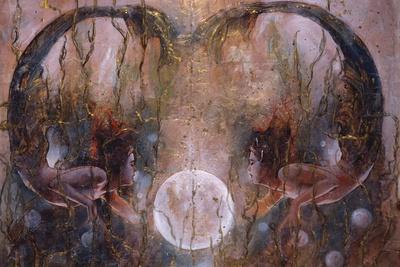 'Mermaids' Premium Giclee Print - Marta Gottfried | Art.com