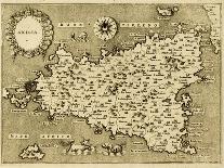 'Old Sky Map Depicting Boreal And Austral Hemispheres With ...