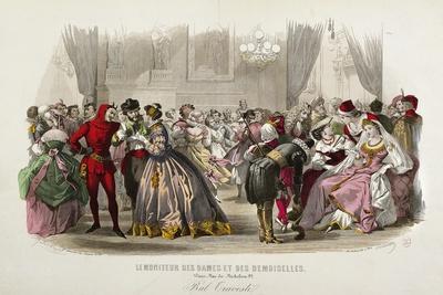 Masquerade Ball Drawing