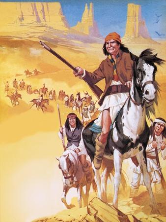 The Making of America: Apache Country! Giclee Print - Mcbride | Art.com