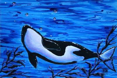 Killer Whale Painting