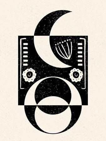 'White Moon IV' Art Print - Melissa Wang | Art.com