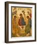 'Melkite Icon of Abraham's Trinity, Nazareth, Galilee, Israel, Middle ...