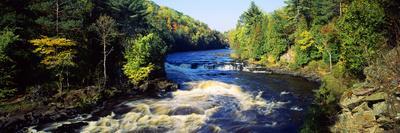 'Menominee River at Piers Gorge, Upper Peninsula of Michigan, Michigan ...