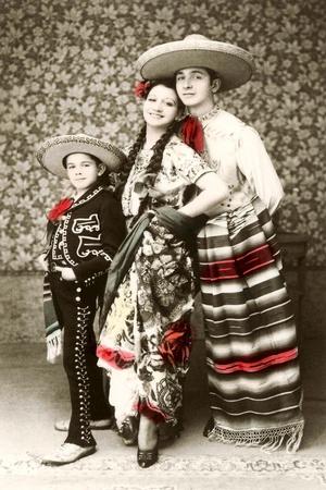 Traditional Mexican Family