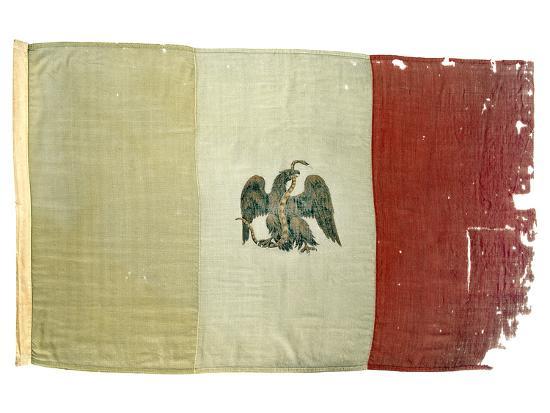 Mexican Flag from Statehouse in Victoria; National Museum of American ...