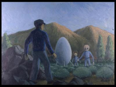 UFO Near Valensole, France Art Print - Michael Buhler | Art.com