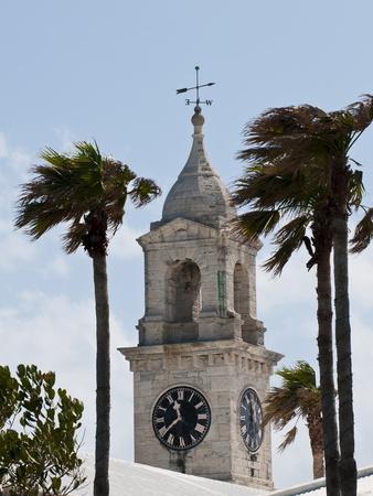 'Clock Tower (Mall) at the Royal Naval Dockyard, Bermuda, Central ...