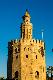 'Torre del Oro (Golden Tower) middle ages watchtower, Seville ...