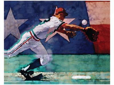 'Olympic Baseball' Art Print - Michael Dudash | Art.com