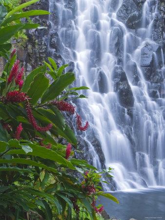 'Kepirohi Waterfall, Pohnpei, Federated States of Micronesia ...