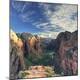 'USA, Utah, Zion National Park, Zion Canyon from Angel's Landing ...