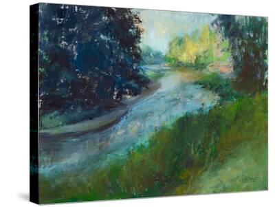 'The Rivers Path' Stretched Canvas Print - Michelle Roberts | Art.com