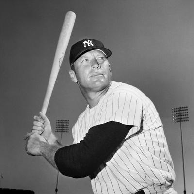 Mickey Mantle (1931-1995) Giclee Print | Art.com