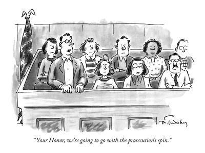 Courtroom Jury Cartoon