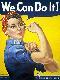 Military and War Posters: We Can Do It! J Howard Miller, 1942 Art Print ...