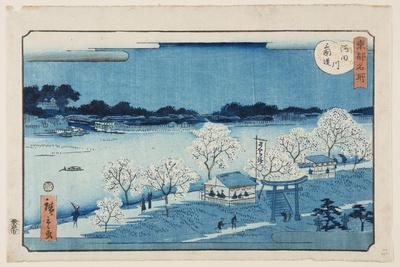 'Mimeguri Embankment on the Sumida River (Sumidagawa Mimeguri Tsutsumi ...