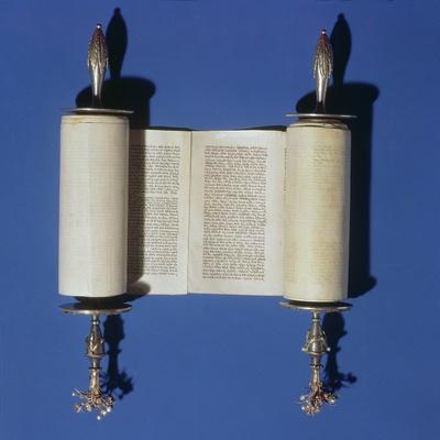 'Miniature Torah Scroll, Probably English, circa 1765' Giclee Print ...