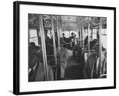 'Ministers and Others Riding a Bus to Protest Against Segregated ...