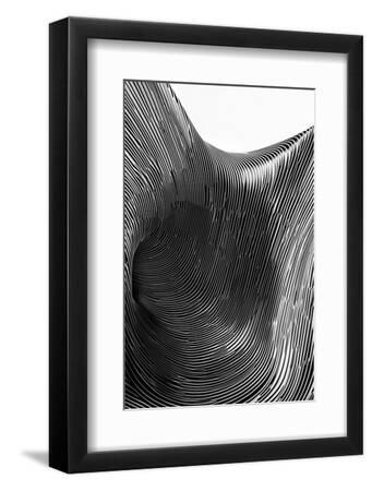 Zebra Contour Structure Framed Photographic Print - Minorstep | Art.com
