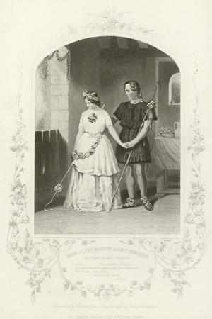 'Miss Jenny Marston and Mr F Robinson as Florizel and Perdita, the ...